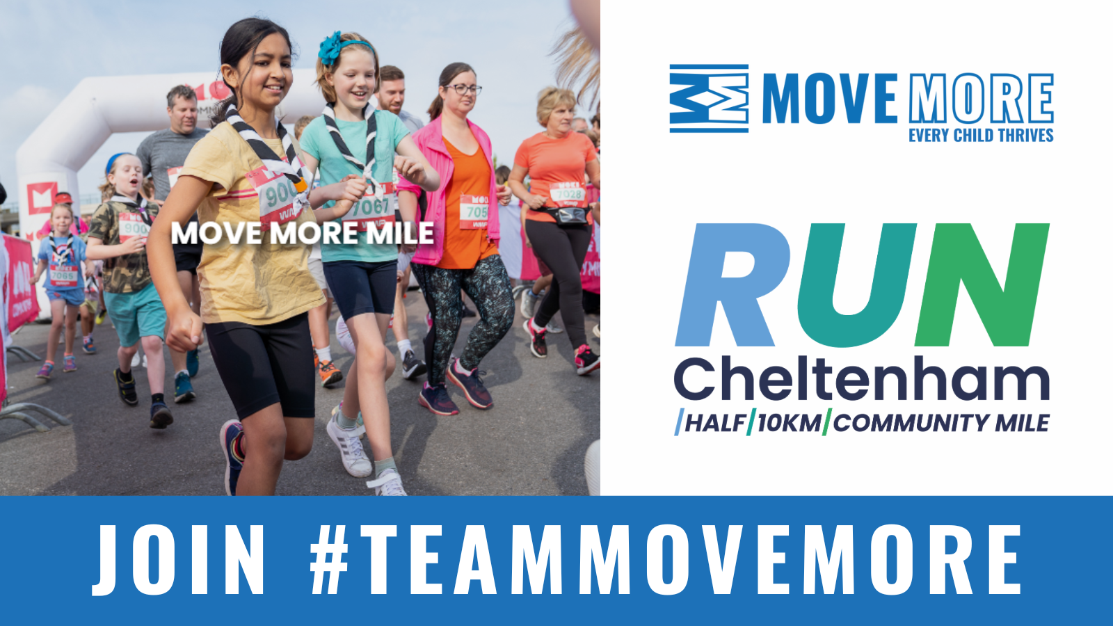 RUN FOR #TEAMMOVEMORE - Move More